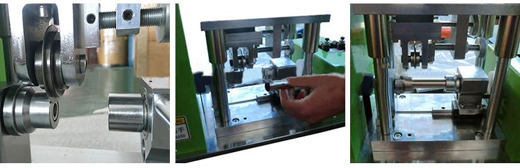 Semi-auto Roll Groover Grooving Machine For Cylinder Battery suppliers ...